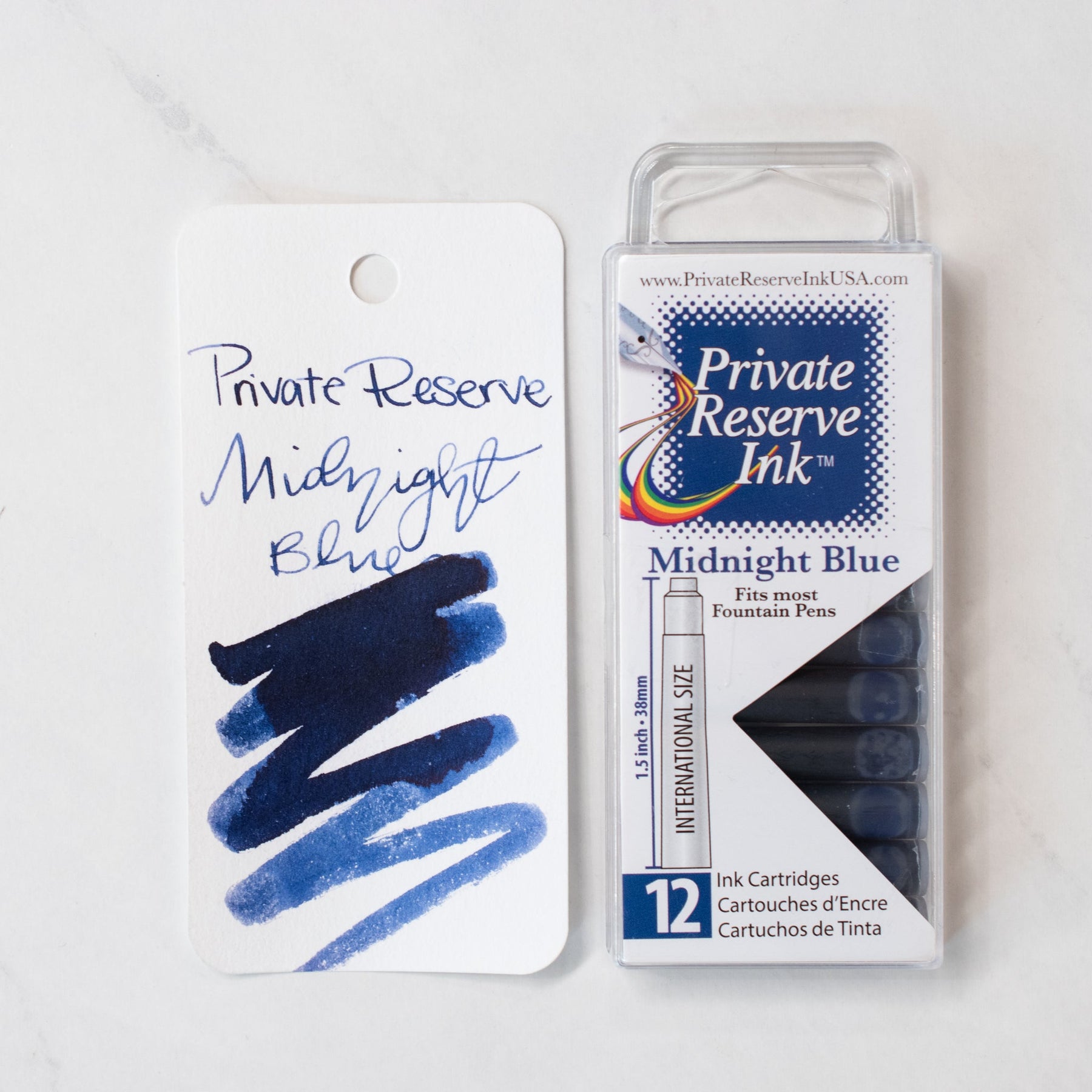 Private Reserve Ink Cartridges - Midnight Blue – Truphae