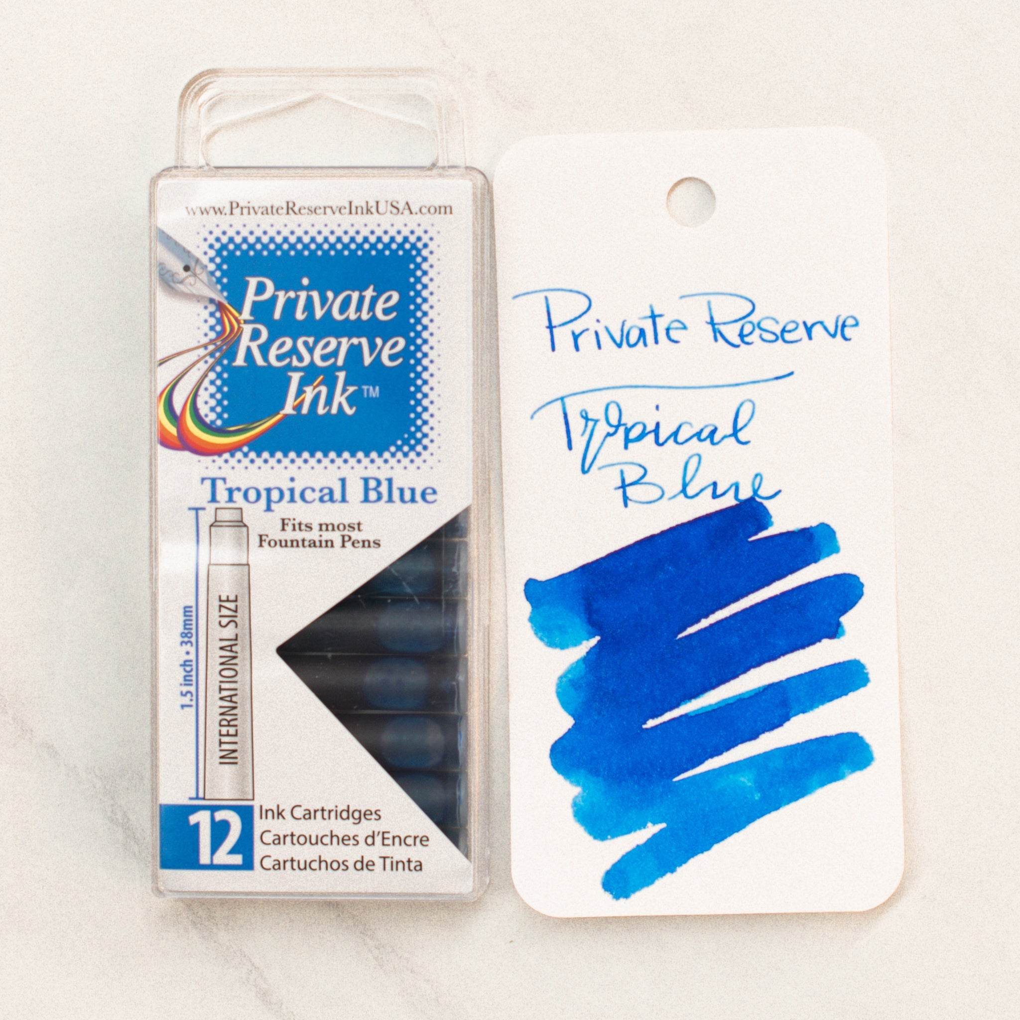 Private Reserve Ink Cartridges - Tropical Blue – Truphae
