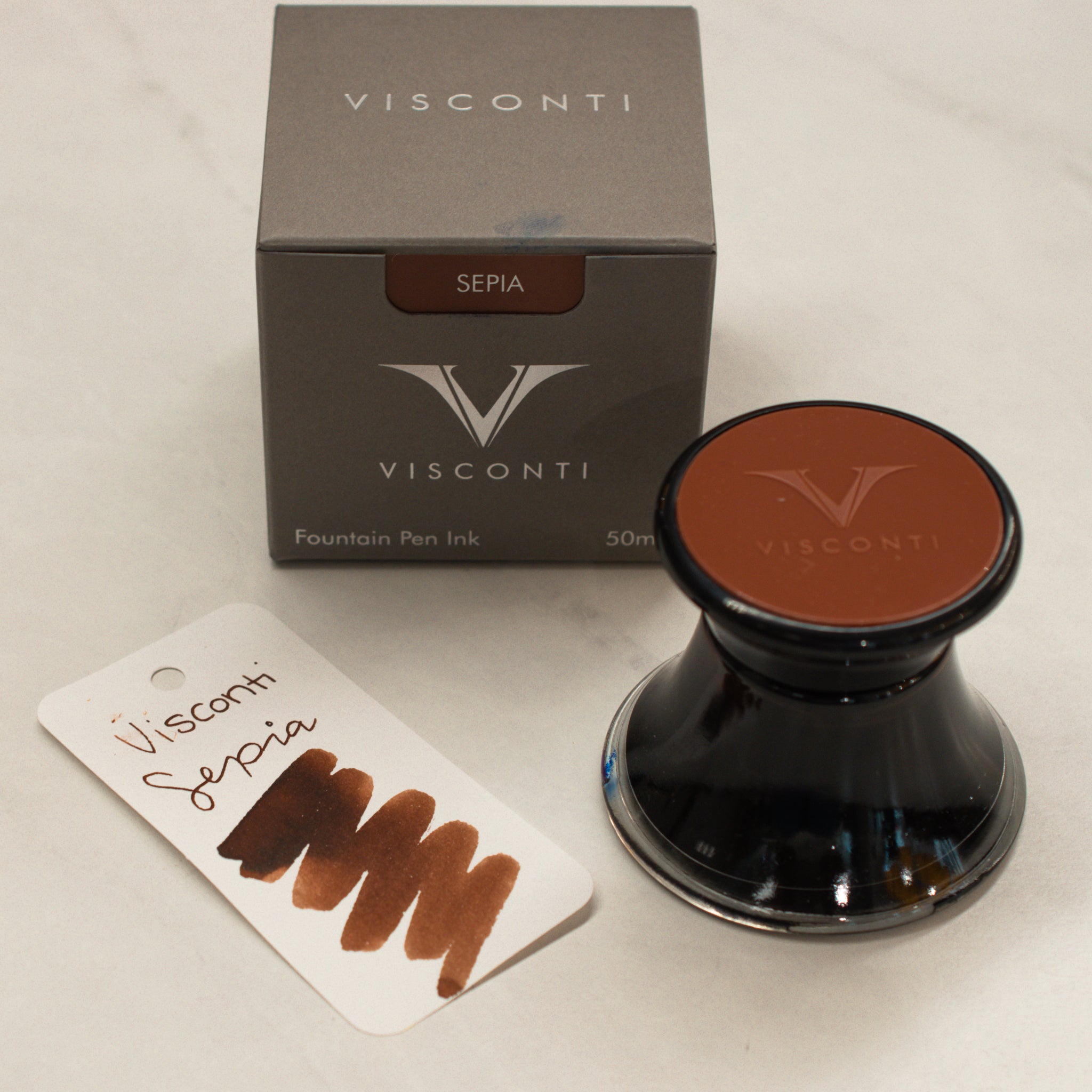 Visconti Ink Bottle - Sepia – Truphae