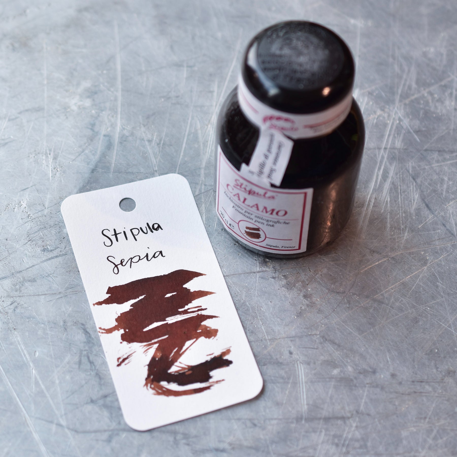 Stipula Calamo Sepia Ink Bottle – Truphae